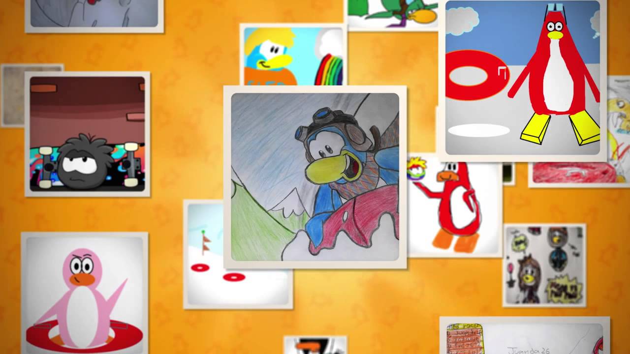 Club Penguin: Fan Art De Abril 2015 - YouTube