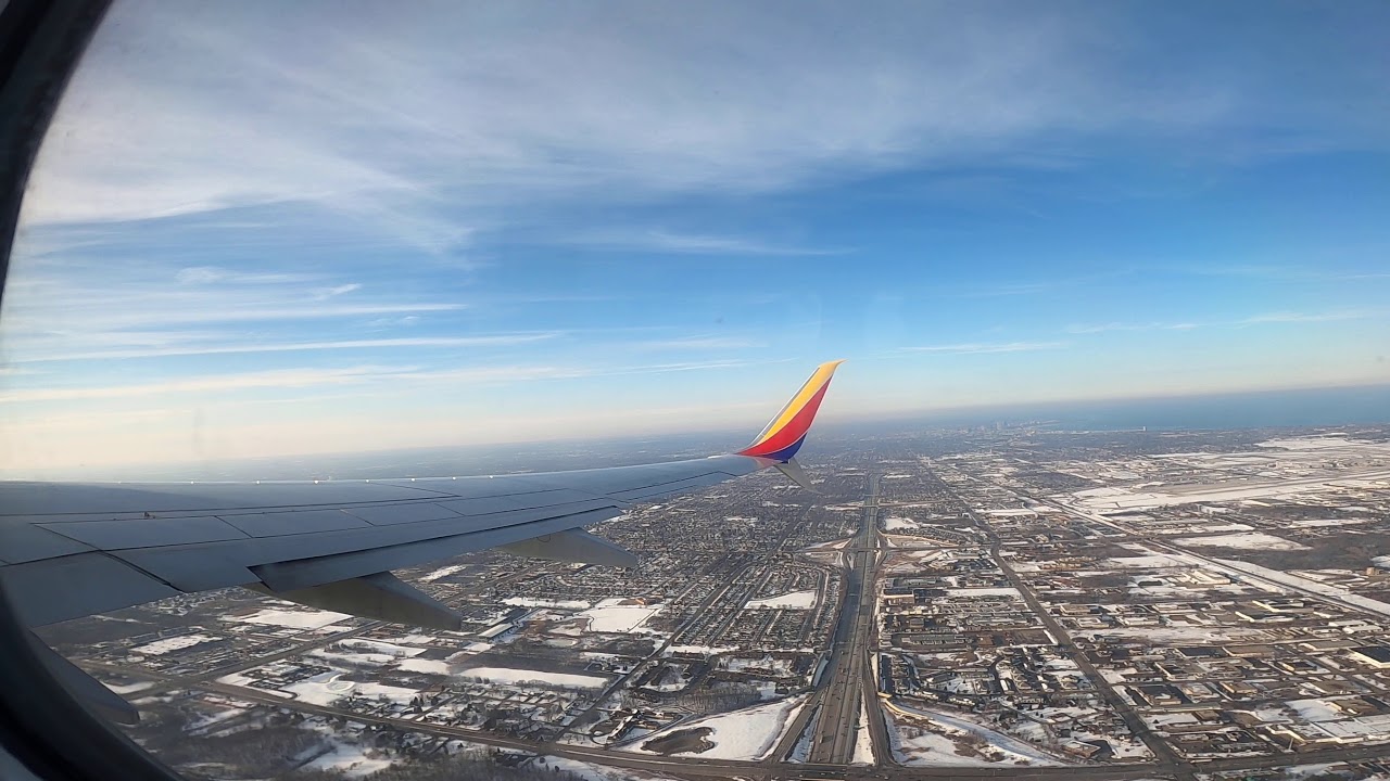 Taking off from Milwaukee ( MKE ) Southwest Airlines - YouTube