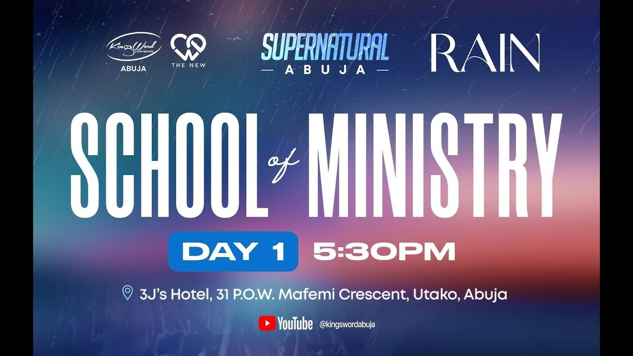 [FULL-LENGTH] Supernatural School of Ministry // Dr. Kay Ijisesan - YouTube