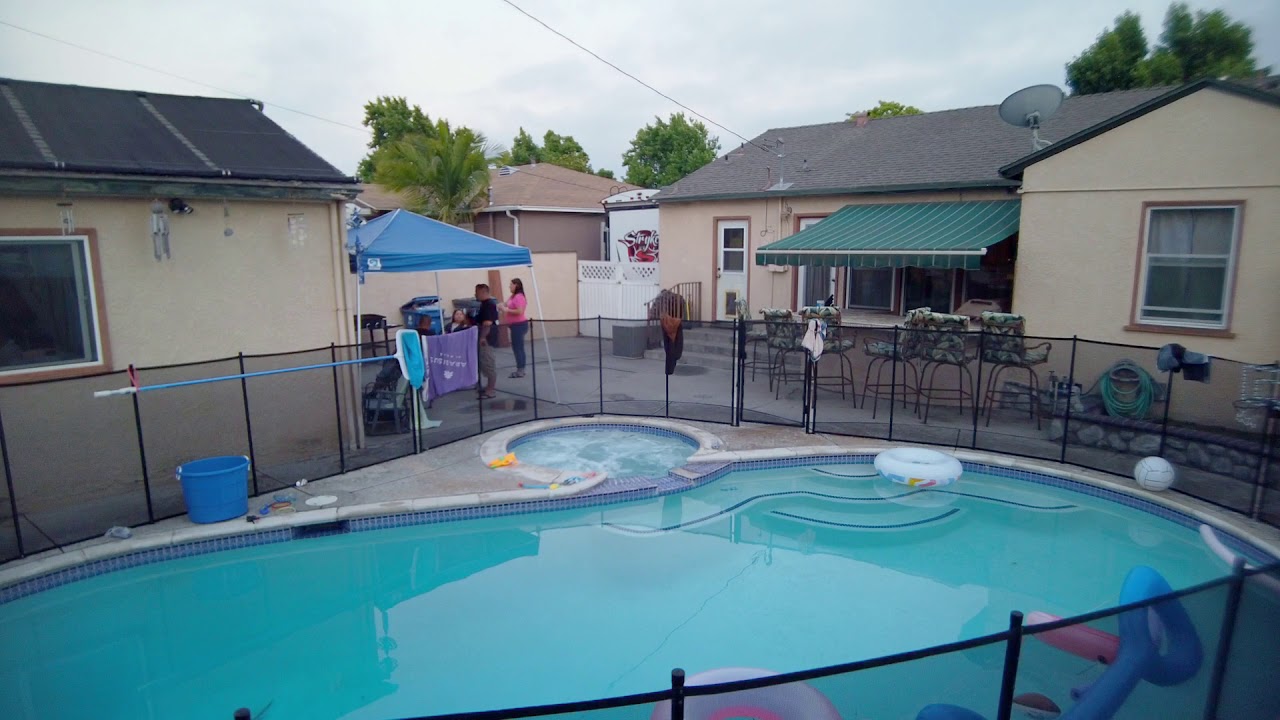 Swimming pool time-lapse - YouTube