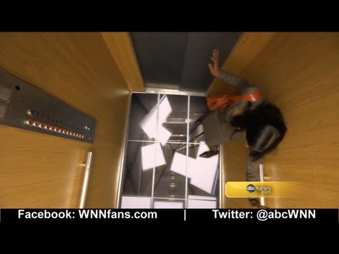 Elevator Prank: Floor Falls Away
