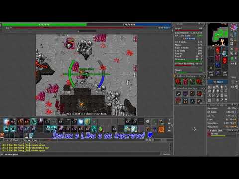 Tibia - Mage 56 a 71 - Hunts e Respaws - YouTube