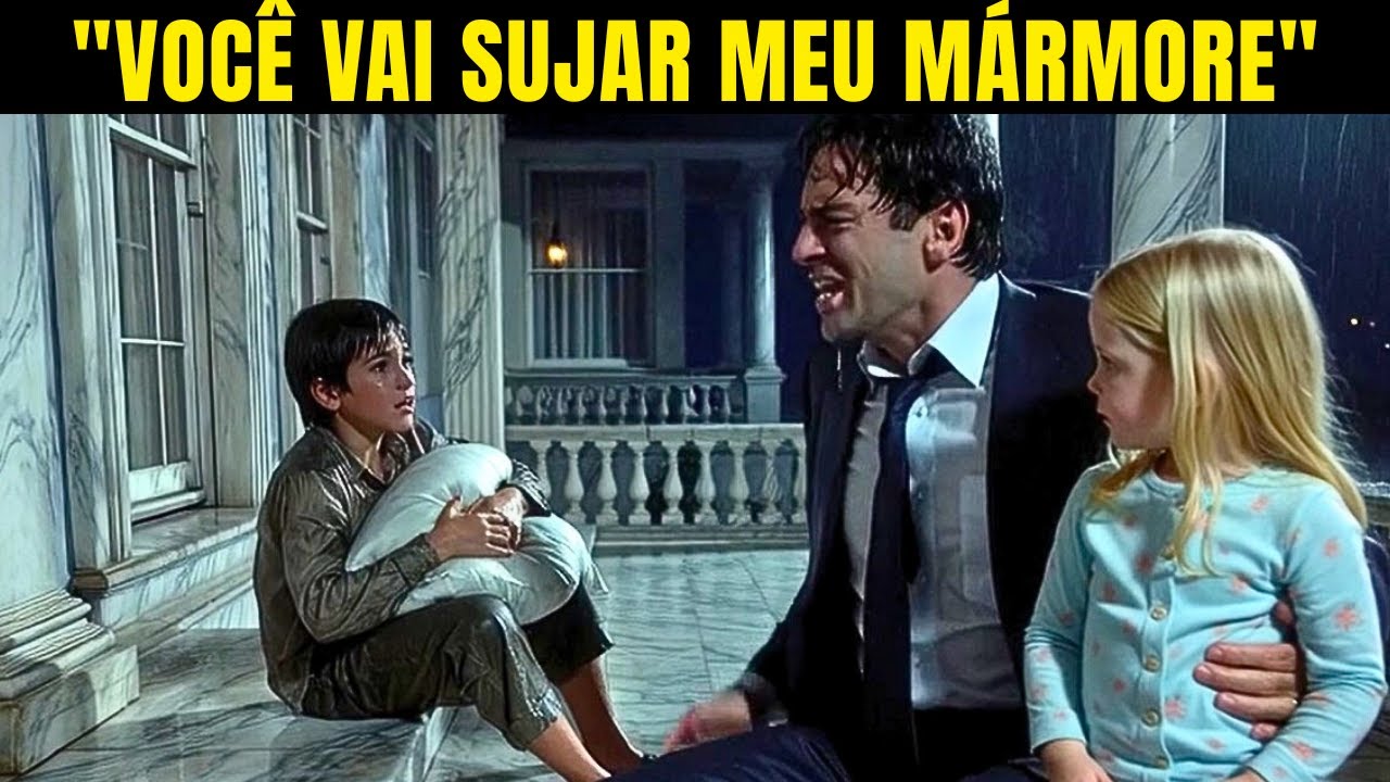 "Você Vai Sujar Meu Mármore" O Milionário Expulsou o Menino na ...