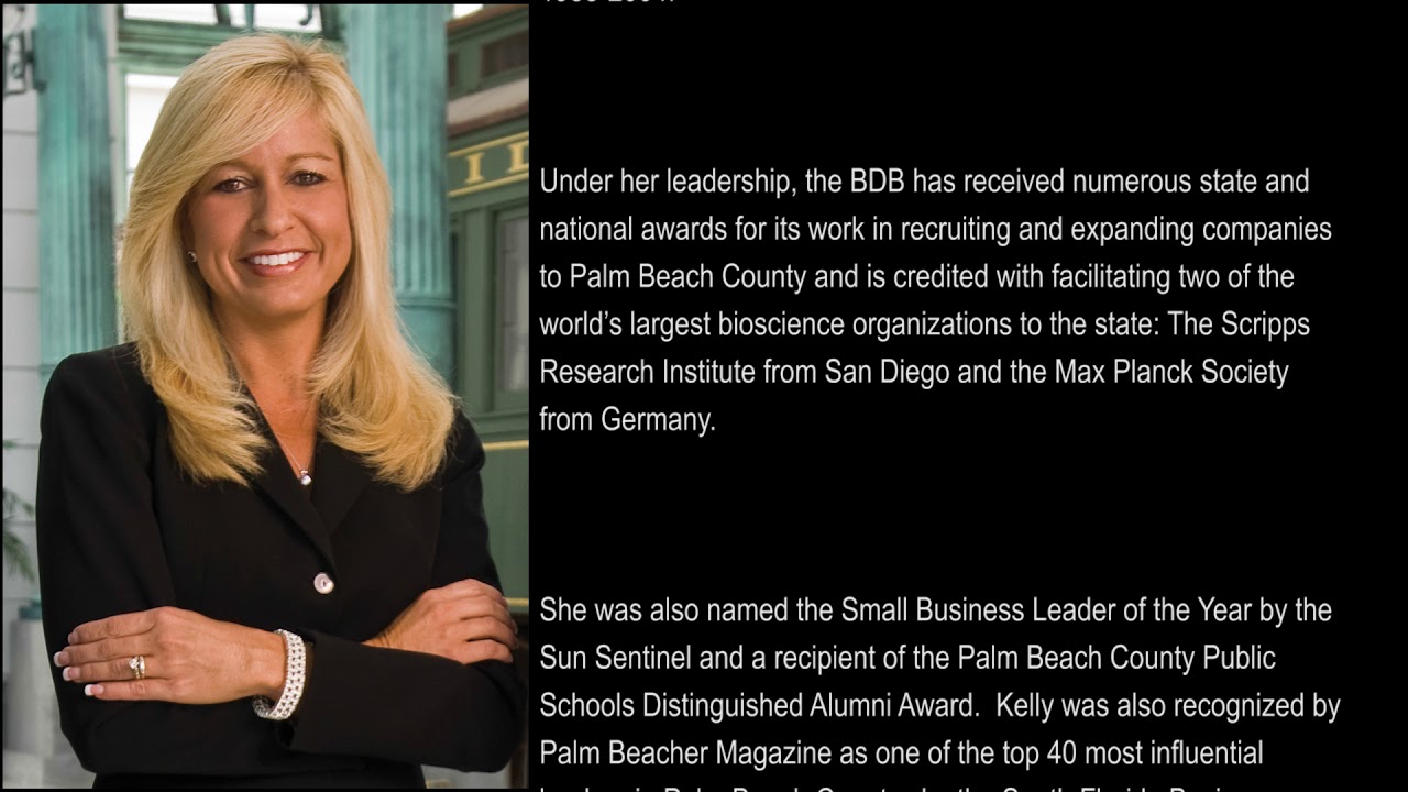 Kelly Smallridge, Kelly Smallridge, CEO of the Palm Beach County ...