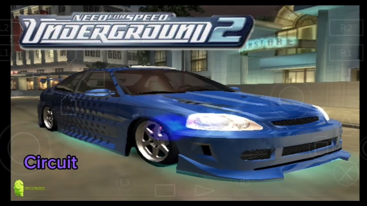 NFS Underground 2 - Circuit - YouTube
