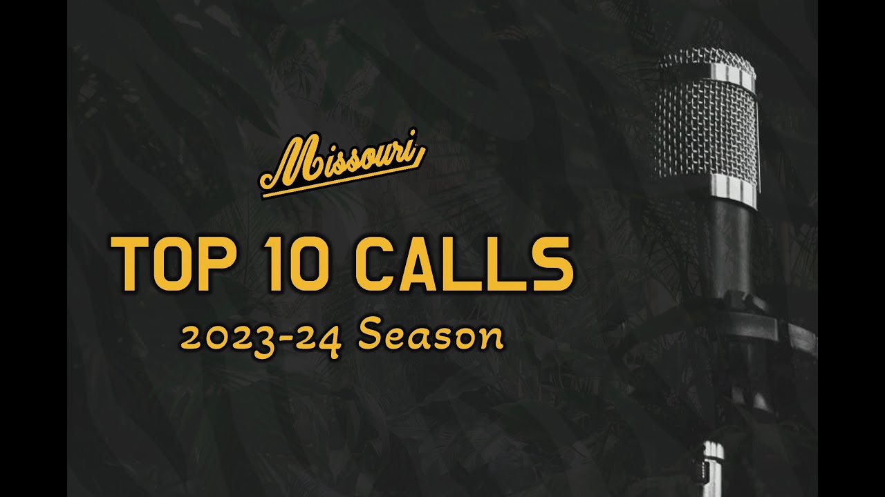 Top 10 Calls of the Mizzou 2023-24 Regular Season | MACHA Hockey - YouTube