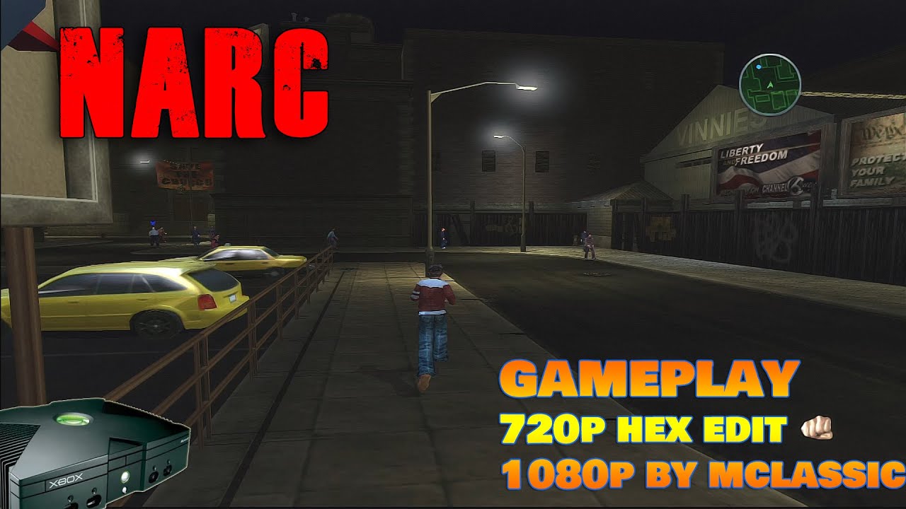 Narc - Gameplay 720p Xbox Classic 128mb Ram modded [OgXHD] - YouTube