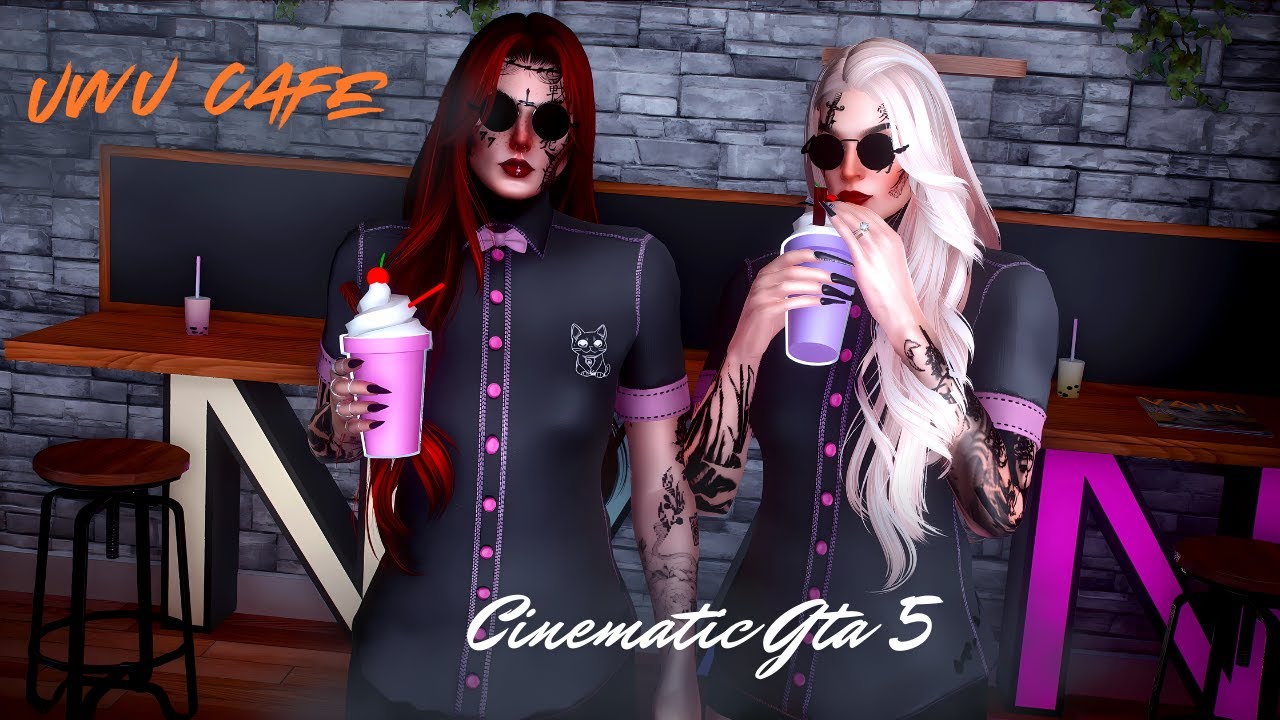 GTA 5 "Uwu Cafe" (FiveM Cinematic Film, Rockstar Editor, 4K) MK ...
