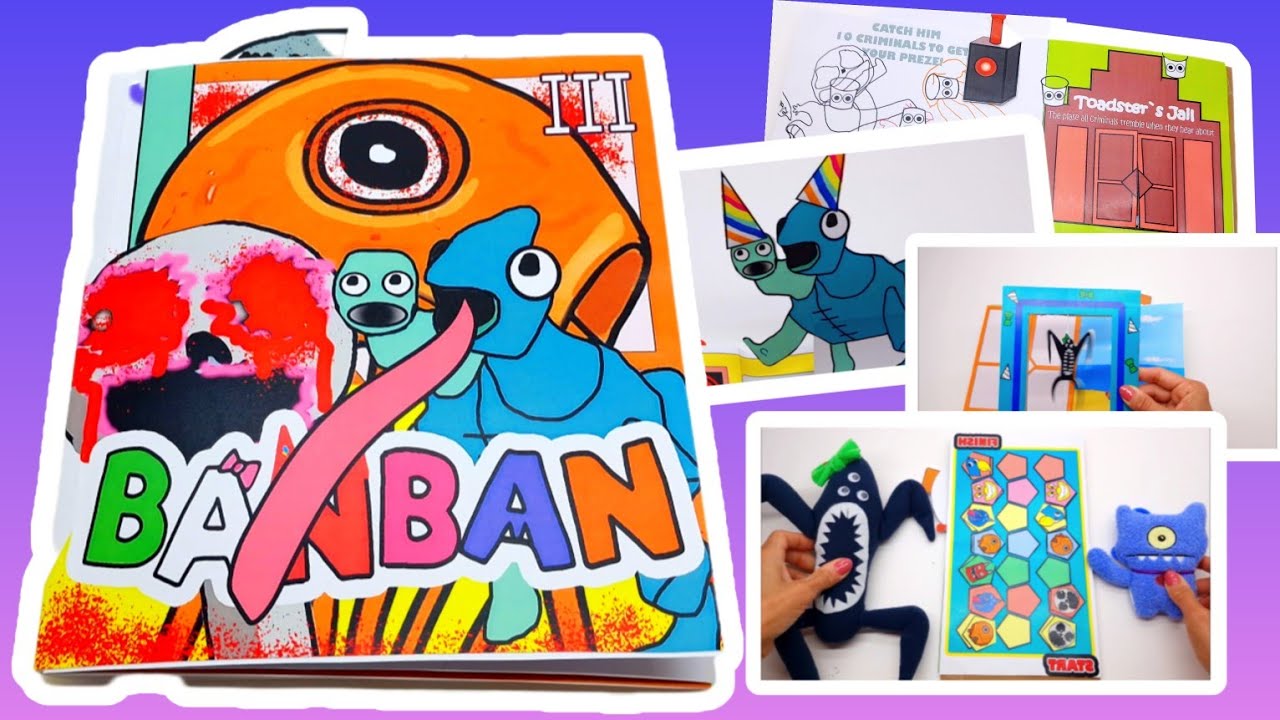 DIY ♥ GARTEN OF BANBAN CHAPTER3 NABNABLEENA 8GAMING BOOK / NABNABLEENA ...