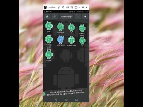 Introducción a droidscript - YouTube
