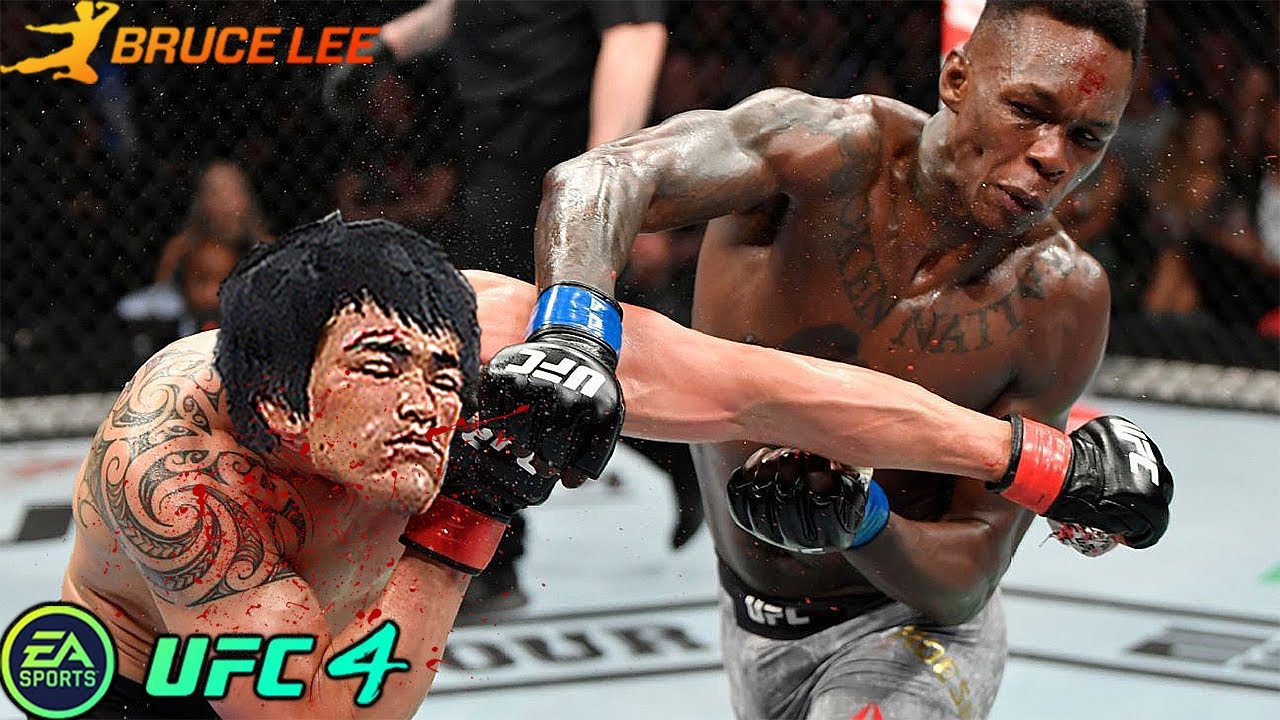 UFC 4 | Bruce Lee VS Israel Adesanya | PS5 - YouTube