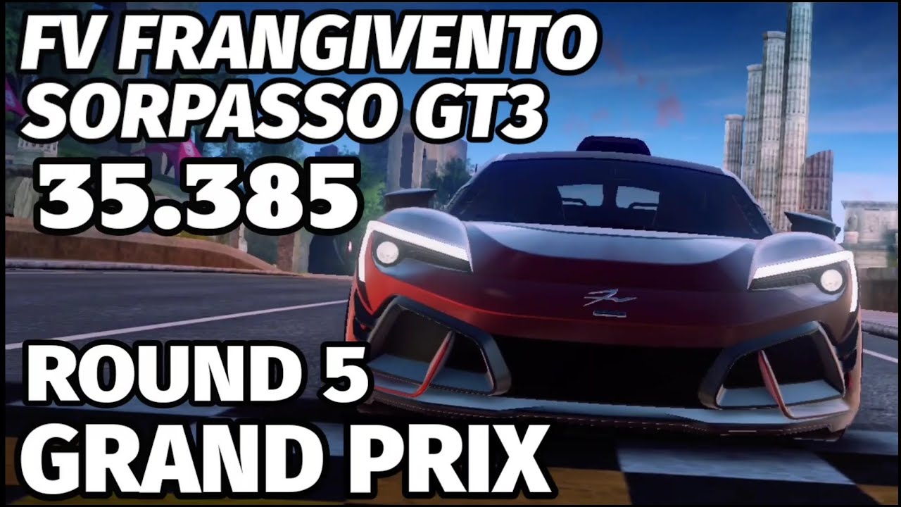 Asphalt 9 | SORPASSO GT3 Grand Prix [35:385] Round 5 | Bread and ...