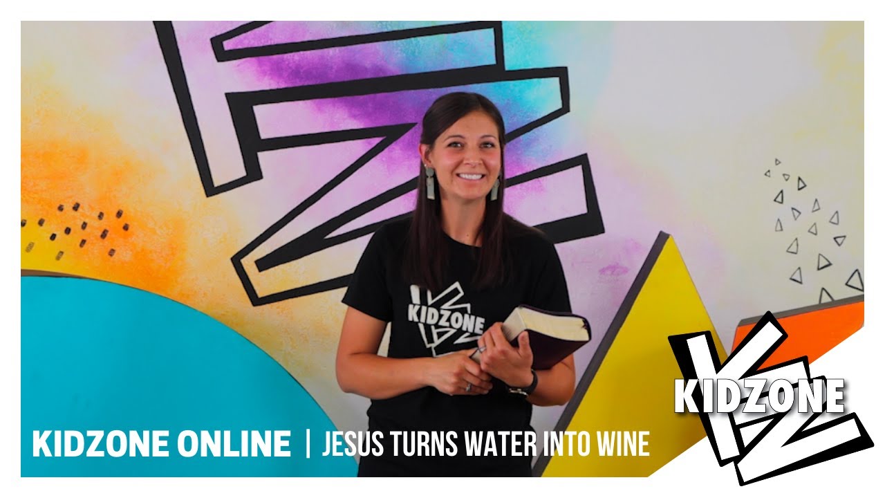 KidZone Online | Jesus Turns Water Into Wine | May 16, 2021 - YouTube