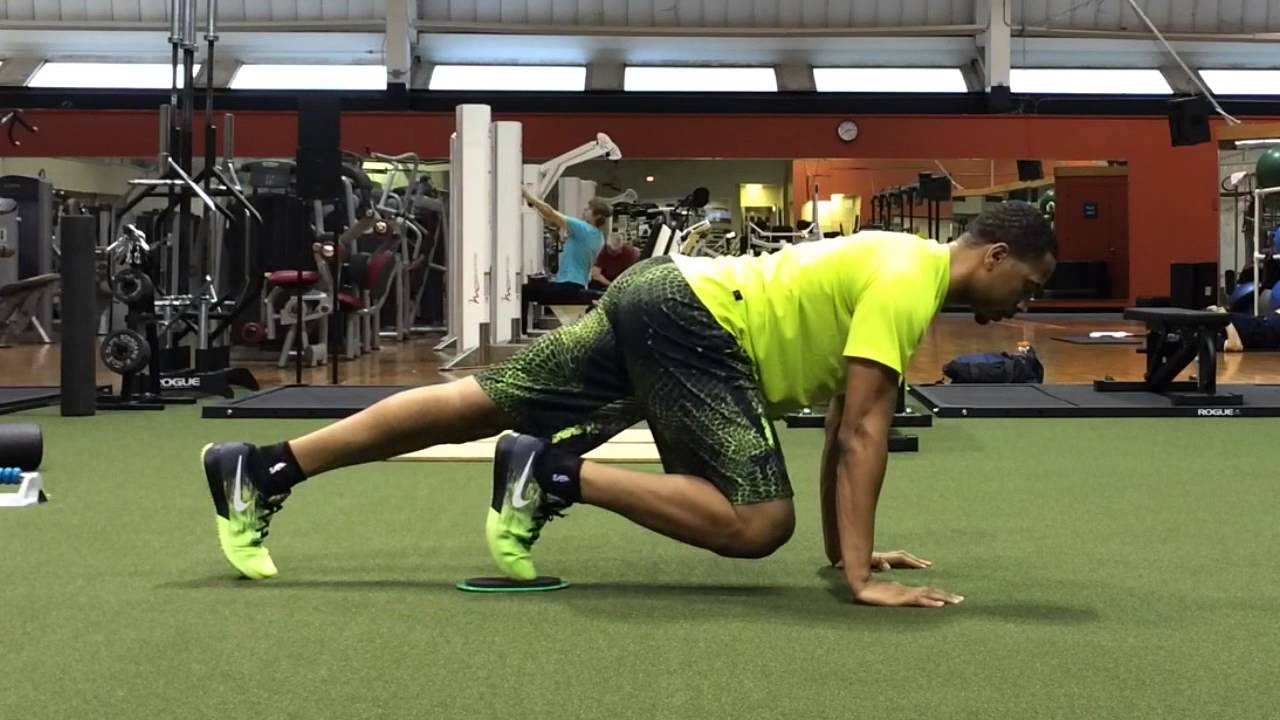 Plank with a leg drive - YouTube