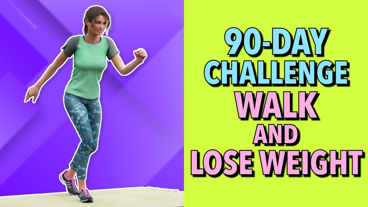 90-DAY WALKING AT HOME WEIGHT LOSS CHALLENGE - YouTube