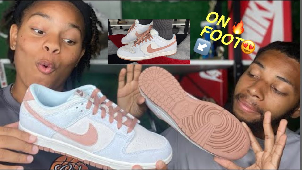 NIKE DUNK FOSSIL ROSE SNEAKER REVIEW + ON FOOT LOOK AND TIPS - YouTube