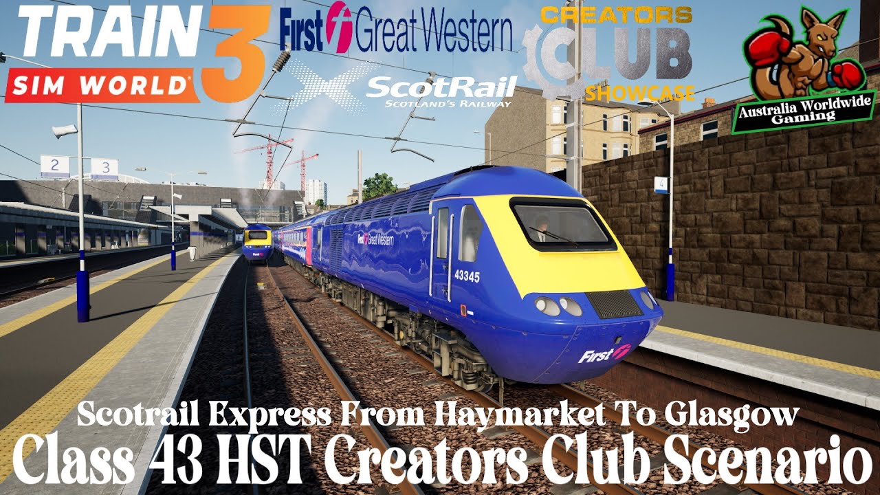 Train Sim World 3 LIVE | Class 43 HST Creators Club Scenario ...