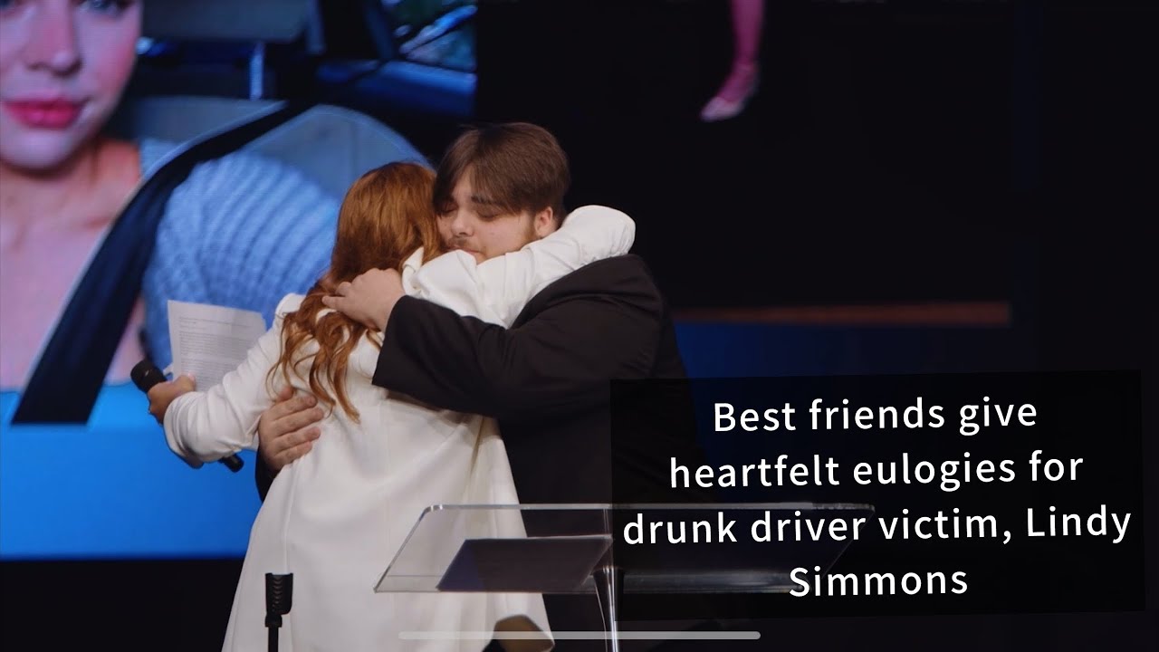 Best friends give heartfelt eulogy for Lindy, who was killed by a drunk ...