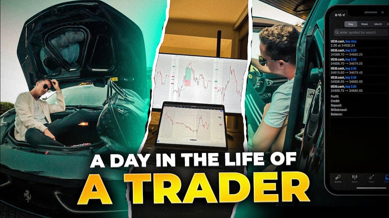 The Day In A Life Of A 6 Figure Trader ($2100 Day) - YouTube