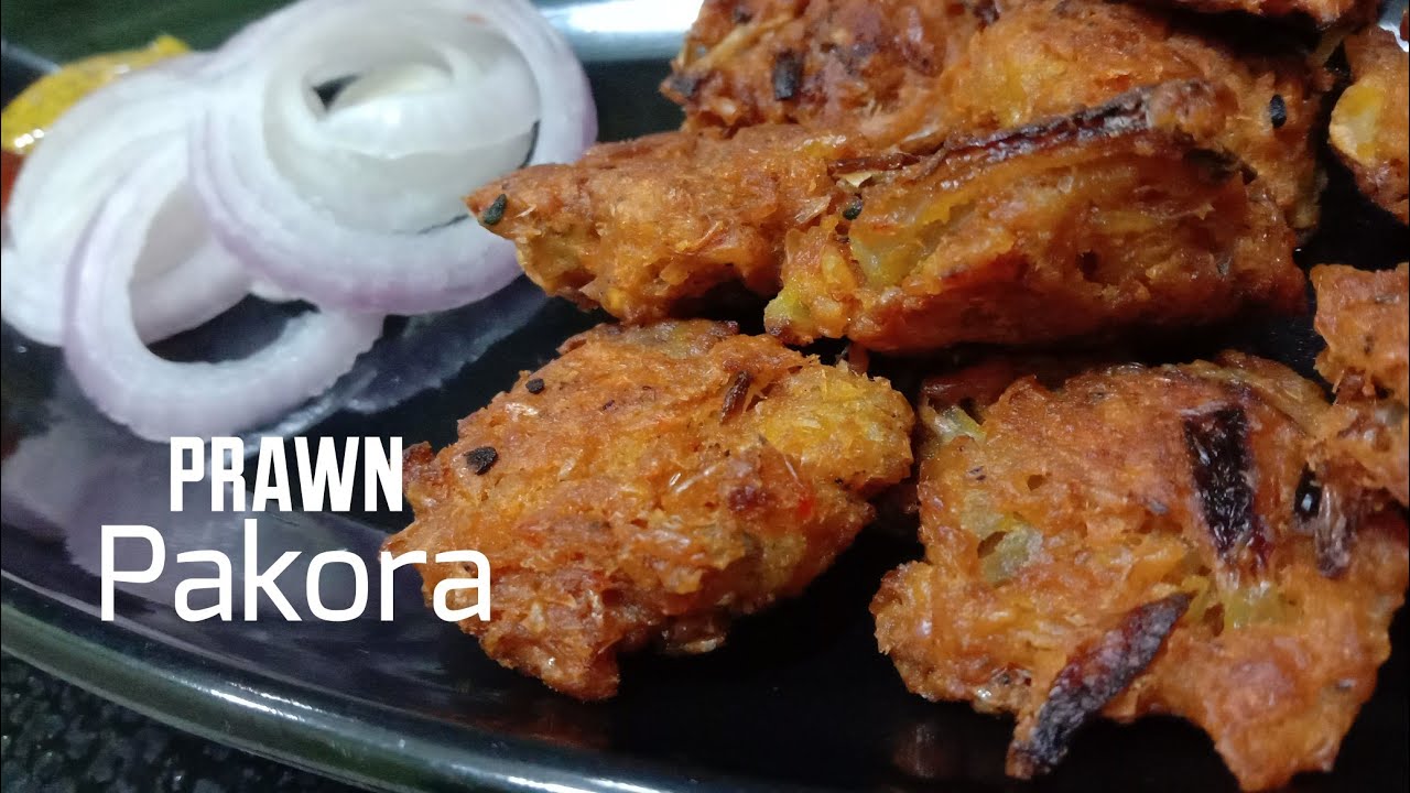 Prawn pakora recipe - YouTube