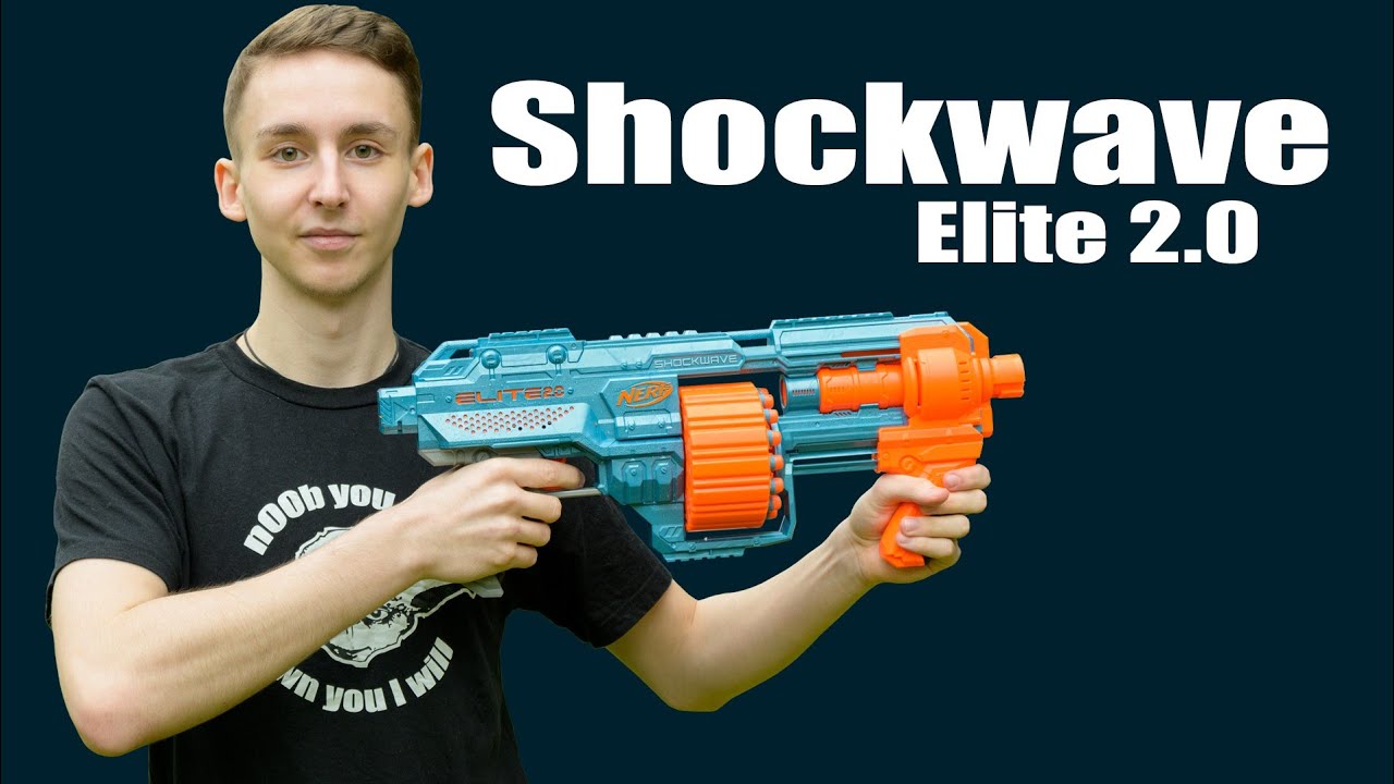Nerf Shockwave Elite 2.0 - Unboxing, Review & Test | MagicBiber ...
