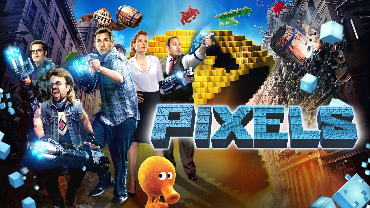 PIXELS filme em Blu Ray com Adam Sandler e Kevin James 📺🎬🍿💿 - YouTube