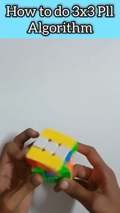 How 3x3 Pll Algorithm. - YouTube