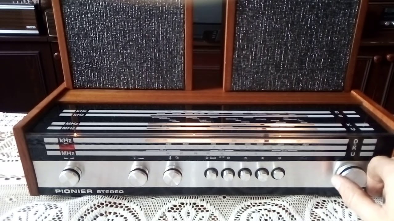 Unitra Pionier stereo - YouTube