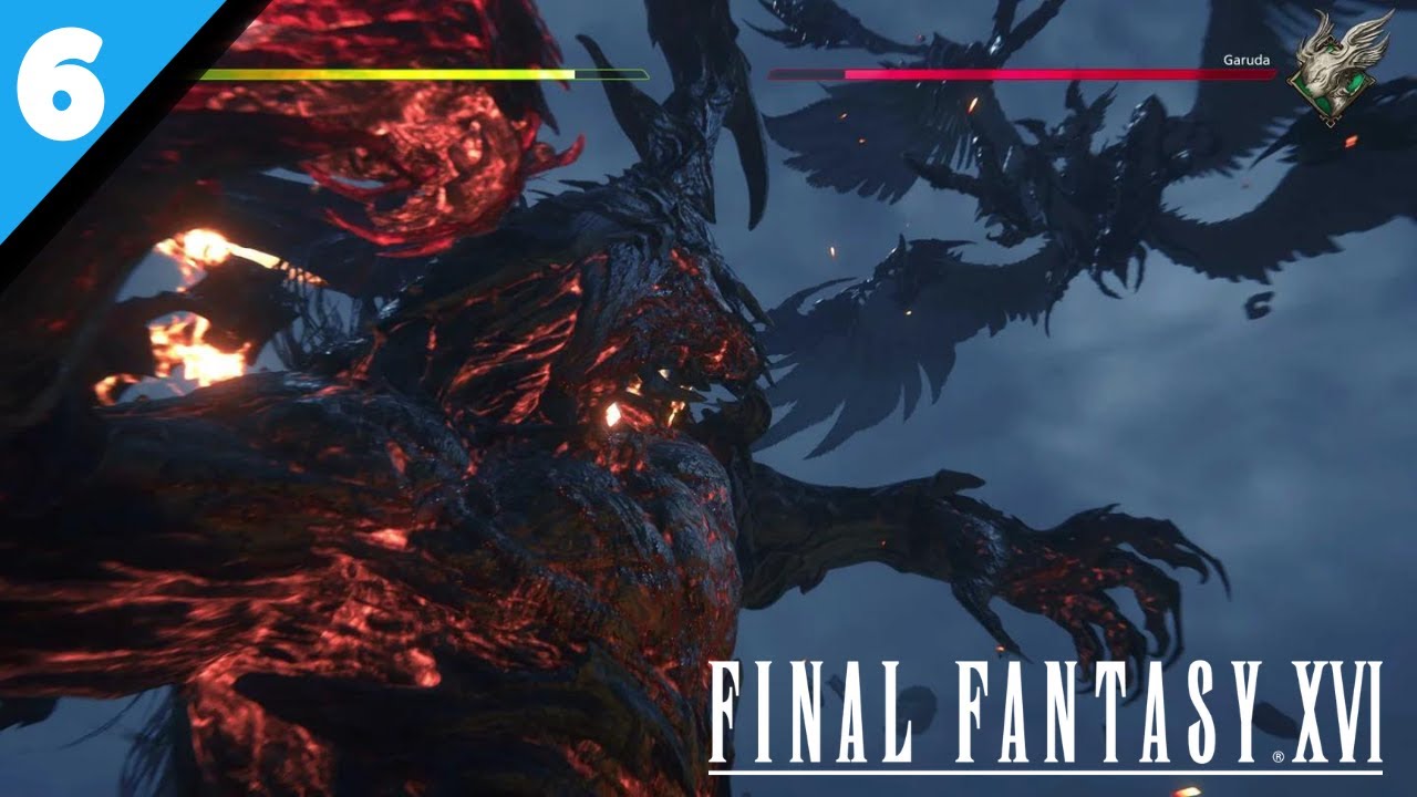 Ifrit VS Garuda | Boss Fight | FINAL FANTASY XVI Pt.6 | 4K HDR | - YouTube