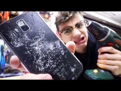 HO DISTRUTTO LO SMARTPHONE INDISTRUTTIBILE (crash test estremo)