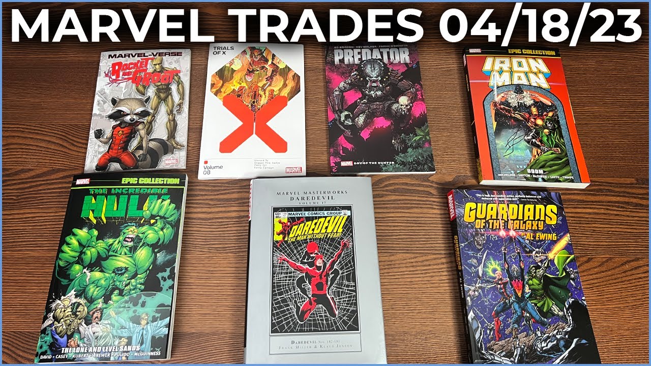 New Marvel Books 04/18/23 Overview| IRON MAN EPIC: DOOM | MARVEL ...