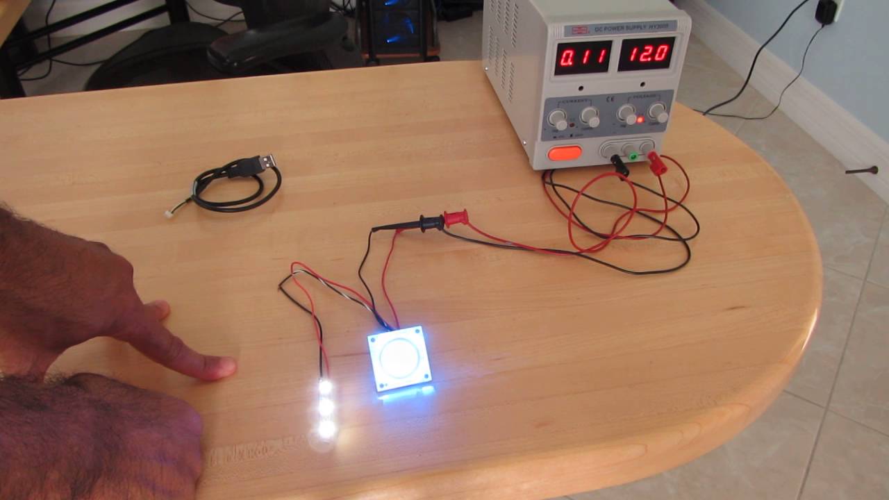 USB Capacitive Touch Button with RGB Light - YouTube