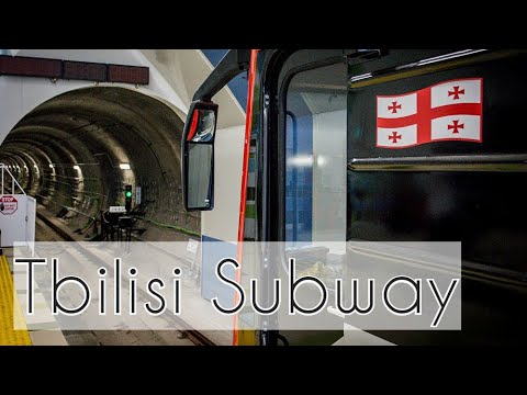 Short trip on Tbilisi subway - YouTube