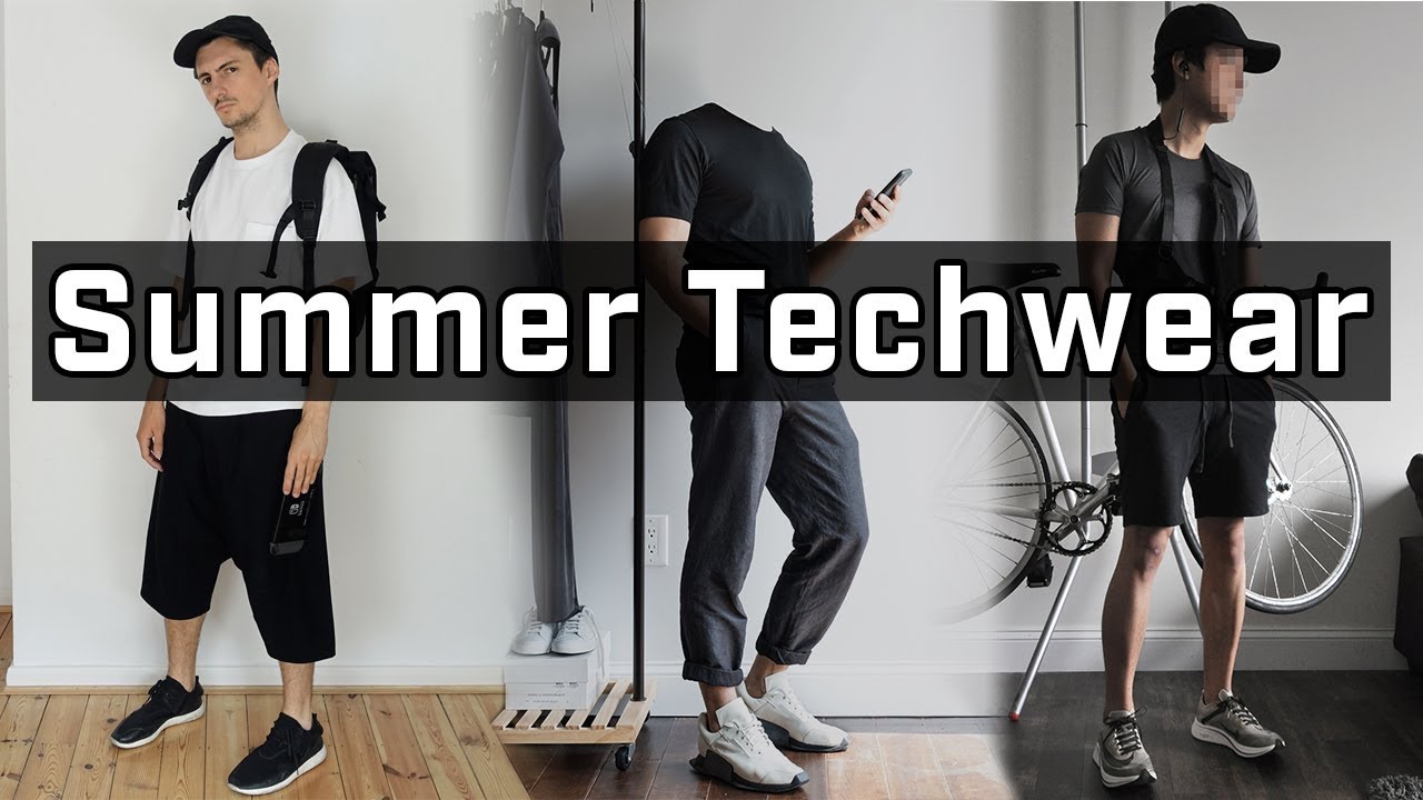 How To Wear: Techwear In Summer - YouTube