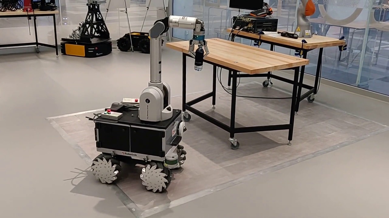 Mobile Manipulation Demo - YouTube