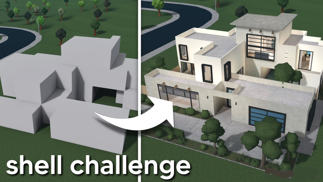 this bloxburg challenge is IMPOSSIBLE - YouTube