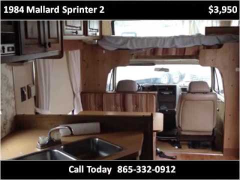 1984 Mallard Sprinter 2 Used Cars Knoxville TN - YouTube