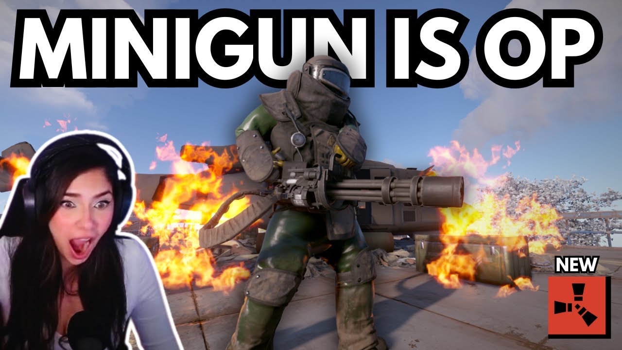 NEW Minigun, Cargo & Oil Rig - HUGE First Impressions. Rust April ...