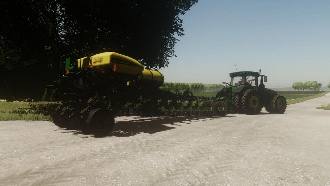 Midwest Horizons | Planting The Rest Of Our Soybeans | FS22 | Timelapse ...