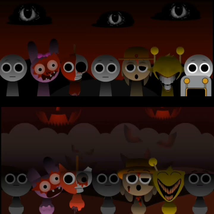 sprunky phase 2 v.s baby sprunky phase 2 - YouTube