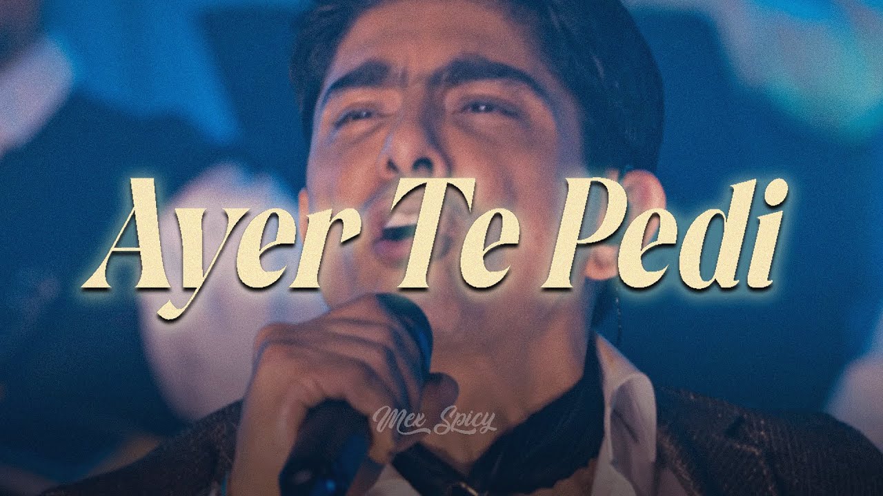 Victor Garcia, Tony Aguirre - Ayer Te Pedí (Letra/Lyrics) - YouTube