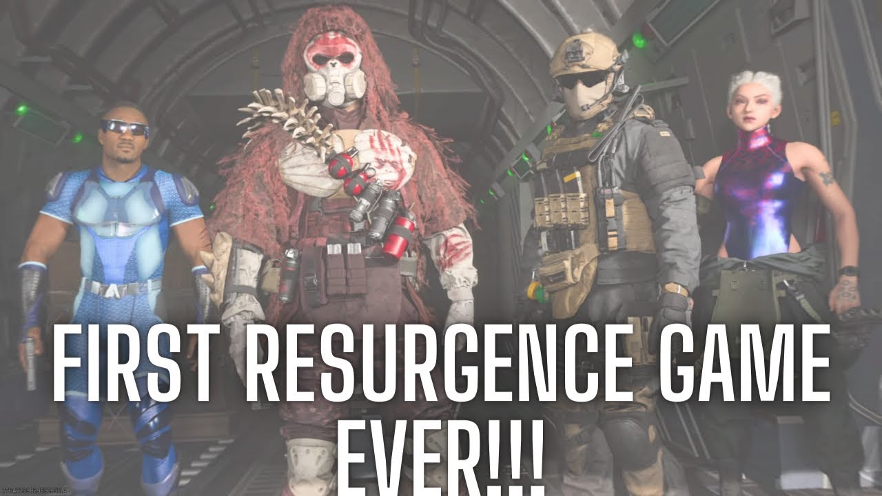 WINNING OUR FIRST RESURGENCE GAME EVER!!!..| Call Of Duty Modern ...