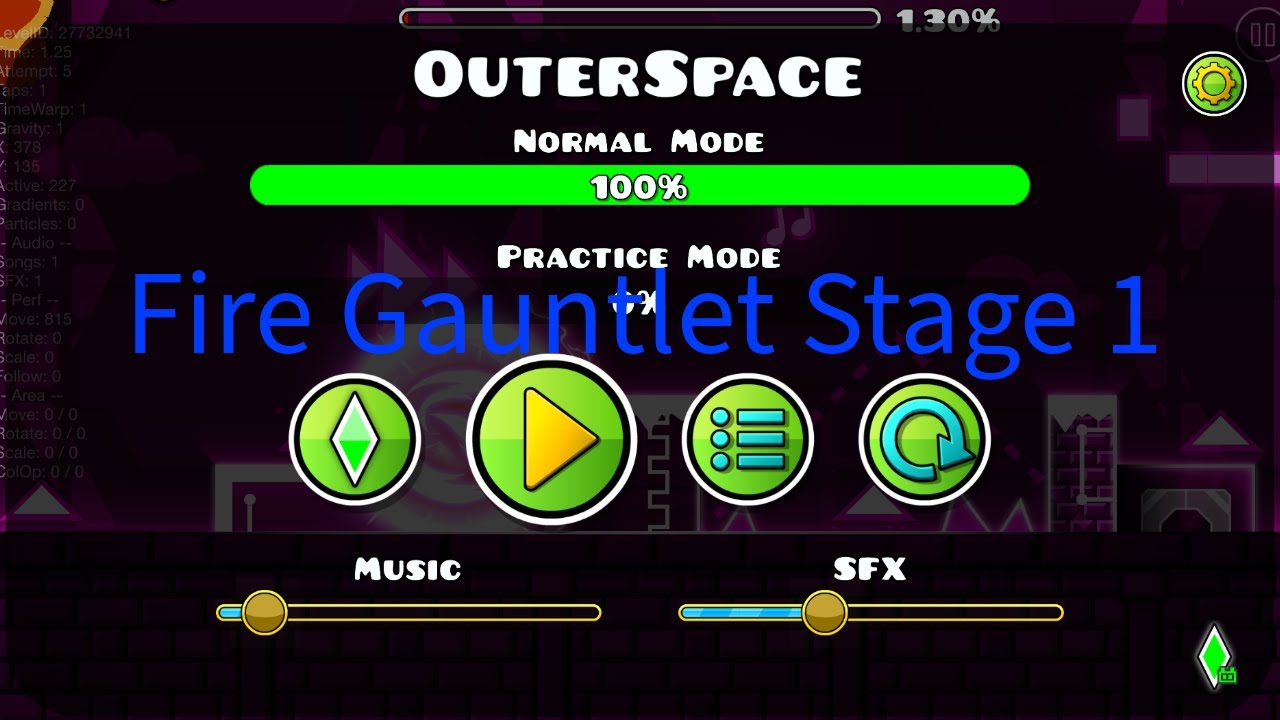 Beating the fire gauntlet Part 1 | outer space by Nicki1202 # ...