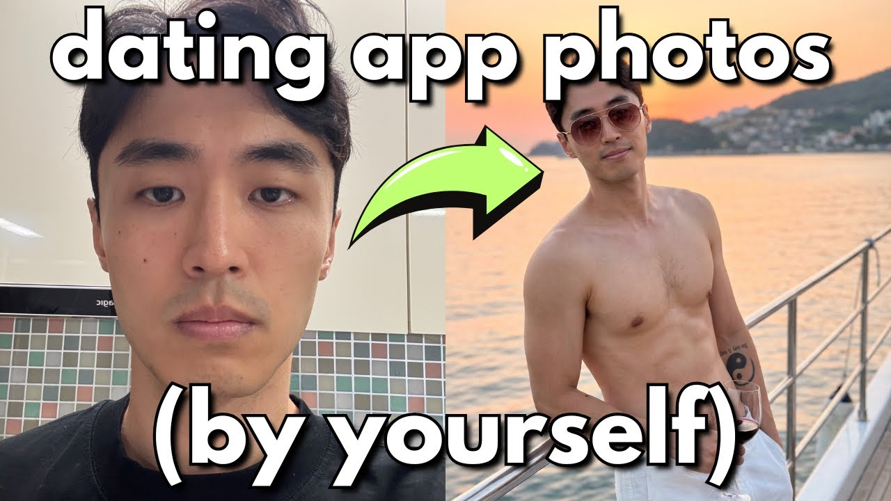 How To Take Dating App Photos By Yourself (The Easy Way) - YouTube