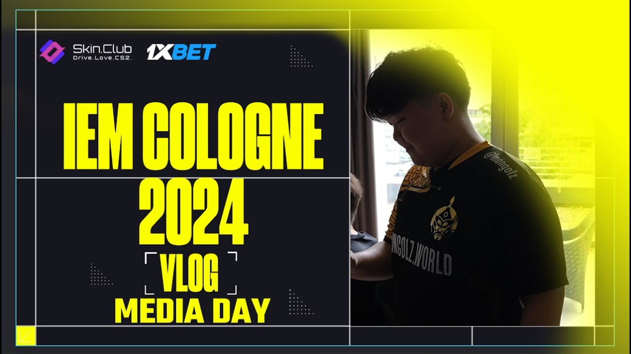 CS2 IEM COLOGNE 2024 VLOG 1 /ENG CC/ - YouTube