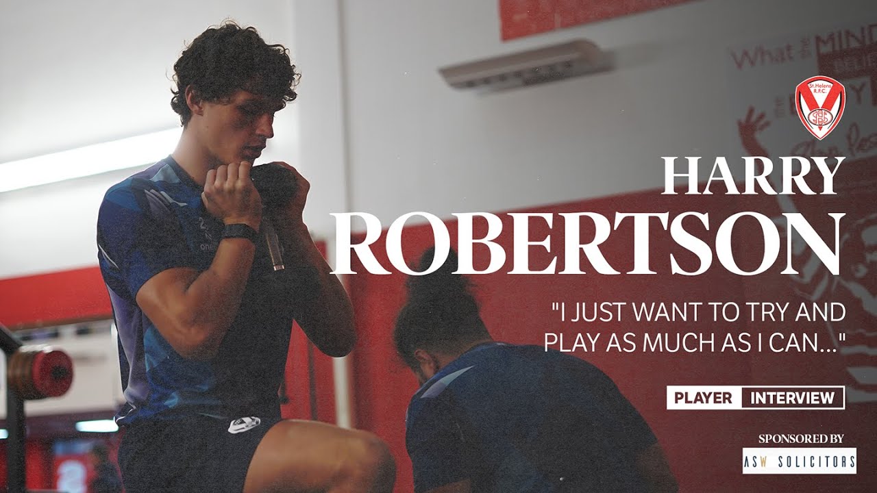 Harry Robertson talks first full-time Pre-Season - YouTube