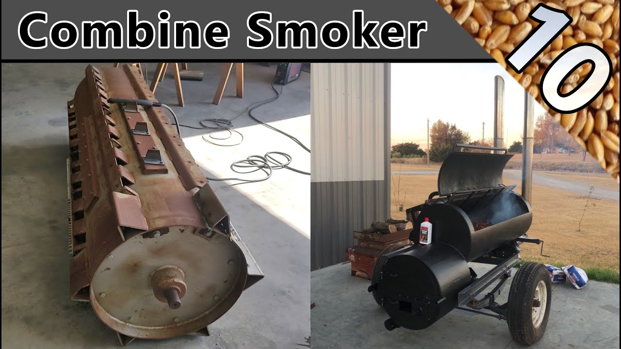 Smoker From A Combine Rotor | Slagell Harvesting | Wh23 | Episode 10 ...