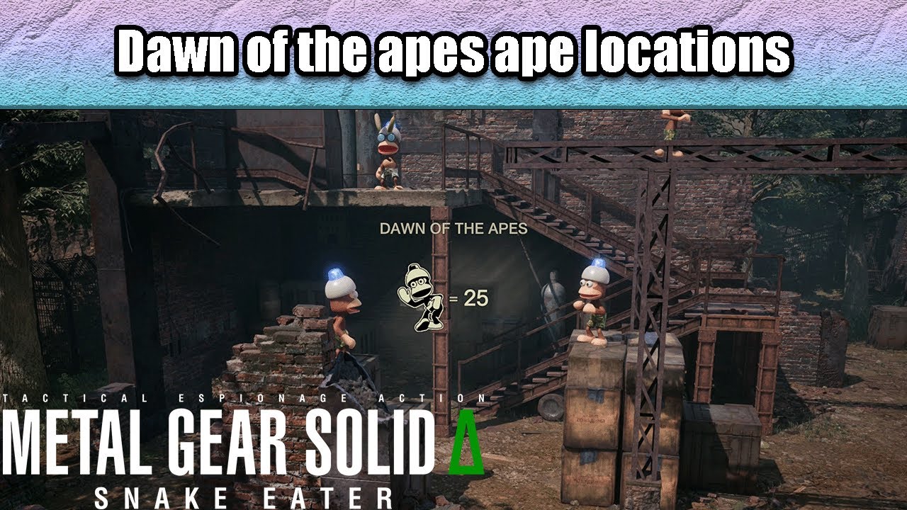 Dawn of the apes ape locations - Monkey VS Snake (Ape Escape) | Metal ...