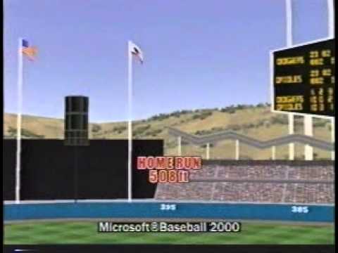 Microsoft Baseball 2000 - Preview 2 - YouTube