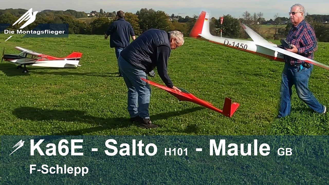 Ka6E Salto H101 Maule GB F-Schlepp - YouTube